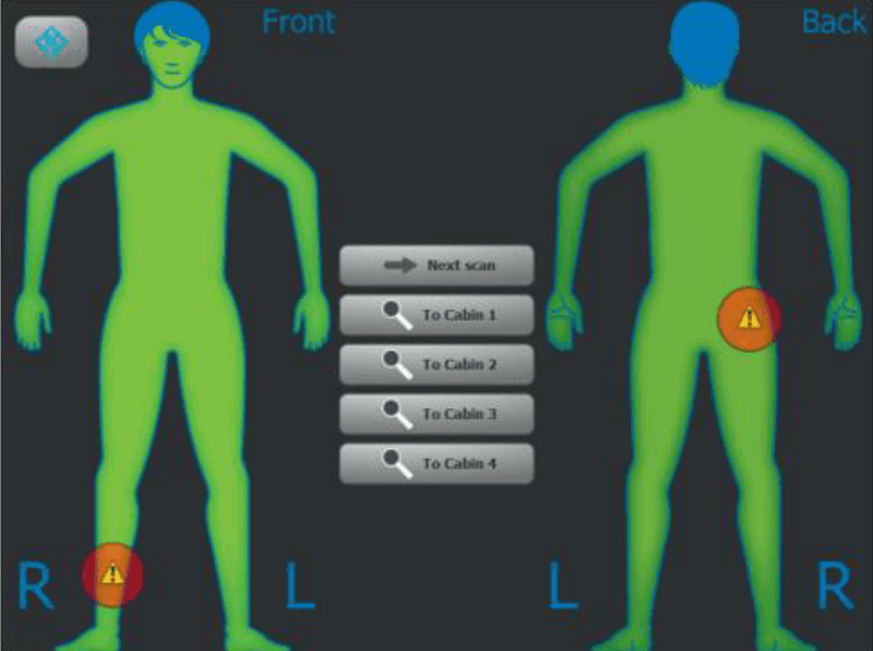 QPS 201 Millimetrewave Body Scanner